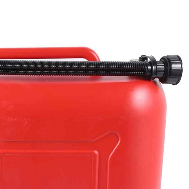 5 Litre Fuel Container Red Car Fuel Can Containers With Spout - AutoMods