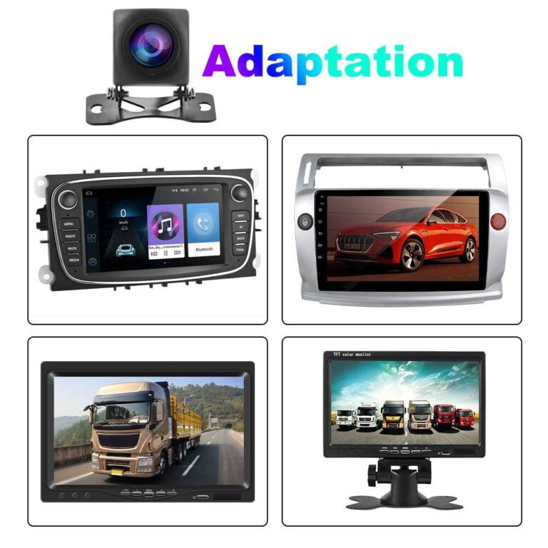 4 Pin Backup Camera AHD Car Rear View Parking Video Camera - AutoMods