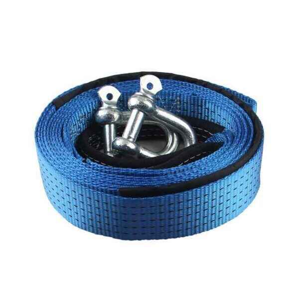 Car Tow Hook Strap Car Tow Rope Heavy Duty Cable With Hooks - AutoMods