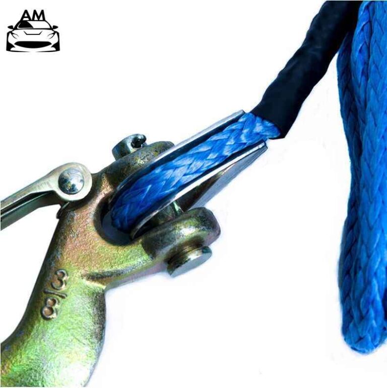 Heavy Duty Tow Rope With Hooks Winch Line Cable & Hook - AutoMods