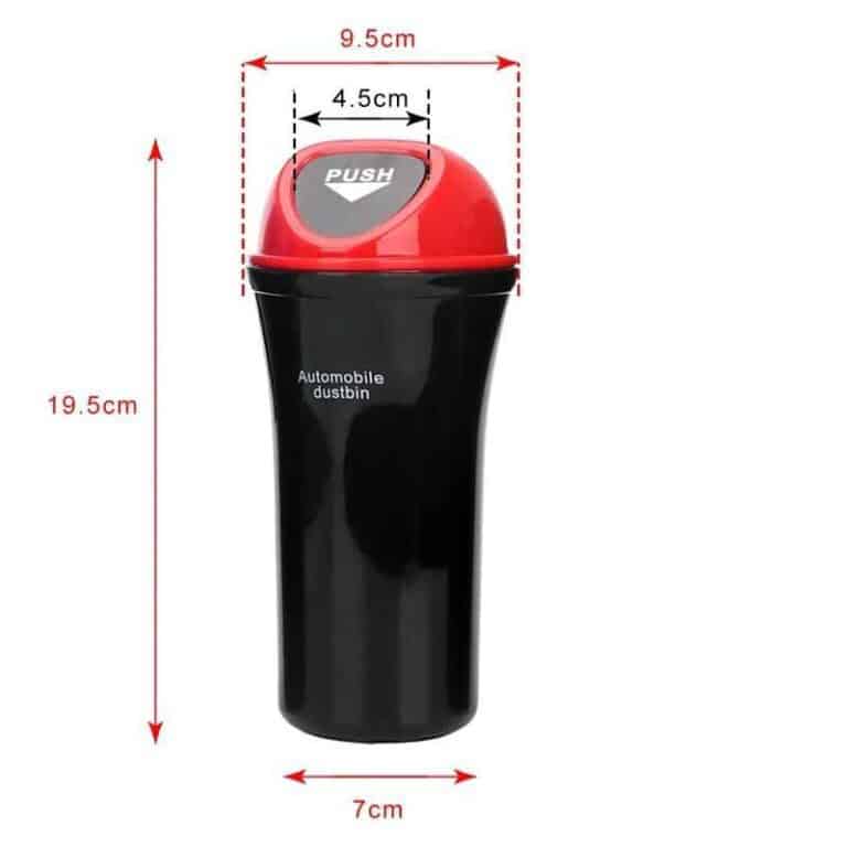 Trash Container For Car Universal Car Door Front Back Trash Bin - AutoMods